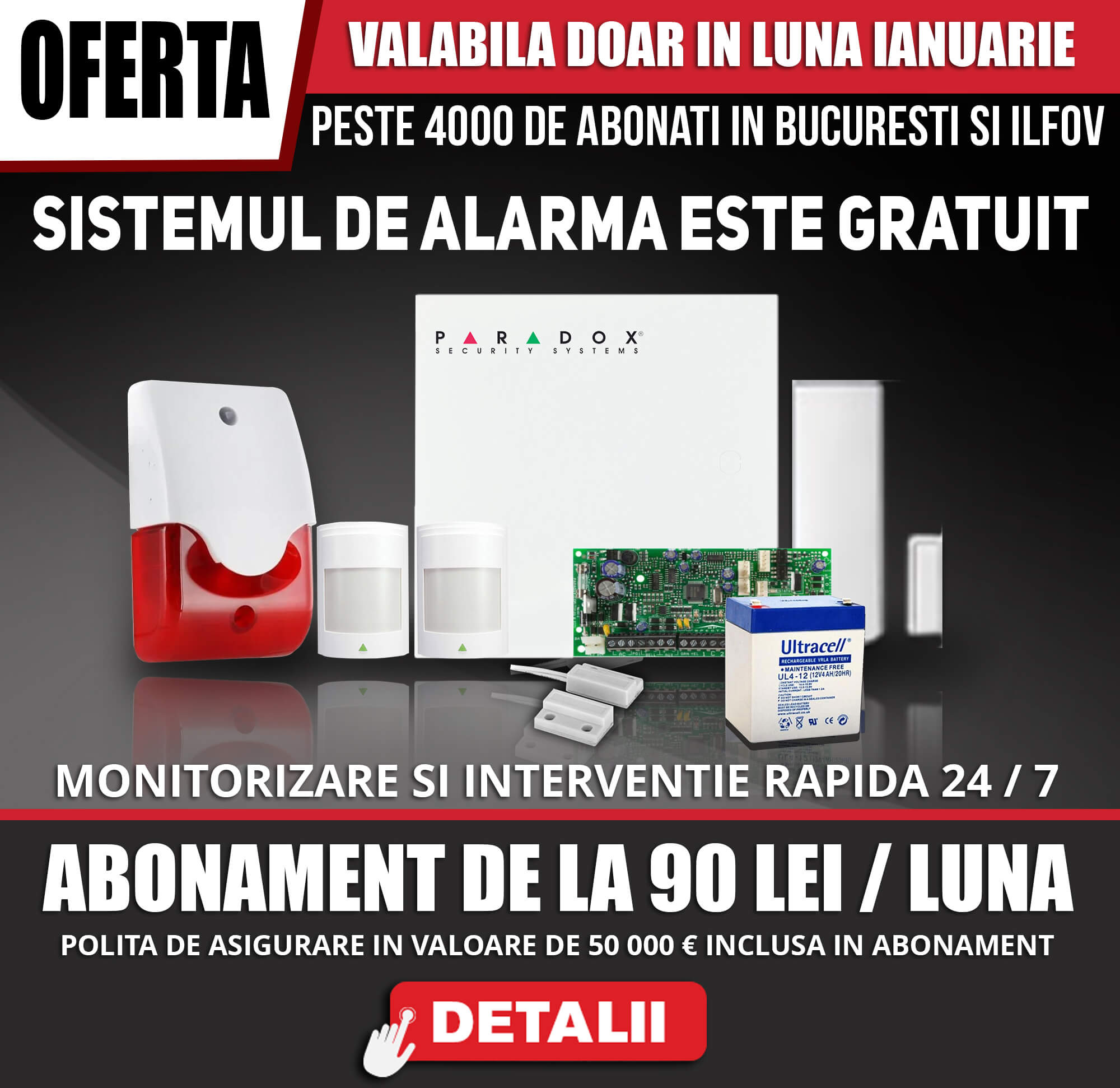 Firma de Paza, Protectie si Servicii Securitate. Sisteme Alarma